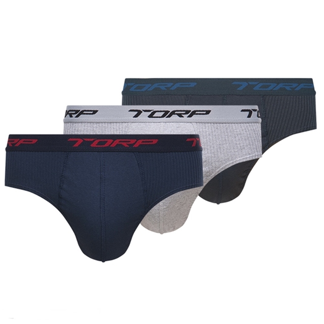 Kit 3 Cuecas Slip Torp Adulto Em Algodão - Kit 3 Cuecas Slip Torp ...