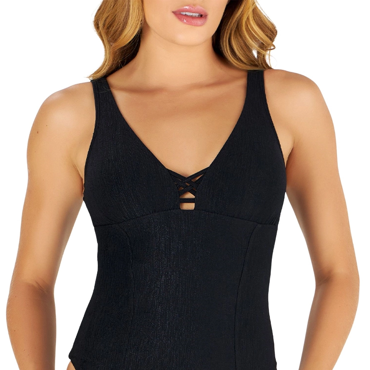 Maiô Modern Banho de Mar Zero Barriga Texturizado Sem Bojo UV50+ - Maiô ...